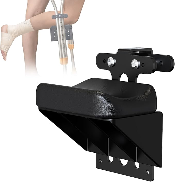 Amazon.com: Crutch Knee Rest - Adjustable Leg Support for After Knee ...