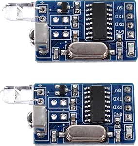 Amazon.com: Ganasome 2pcs IR Infrared Transceiver Decoder Module - TTL ...