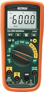 Extech EX355 Multimetro Professionale True Rms con Ncv e Misurazioni ...