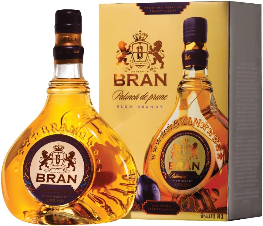Bran Plum Brandy (Palinca Prune) 700ml – Award-Winning Romanian Fruit ...