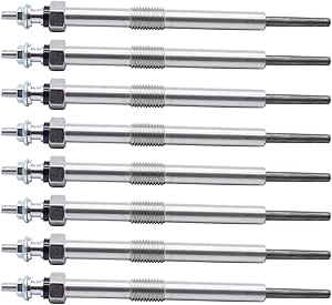 Amazon.com: 8 pcs/set SHLPDFM Diesel Glow Plugs 9G 12639701 97364968 ...