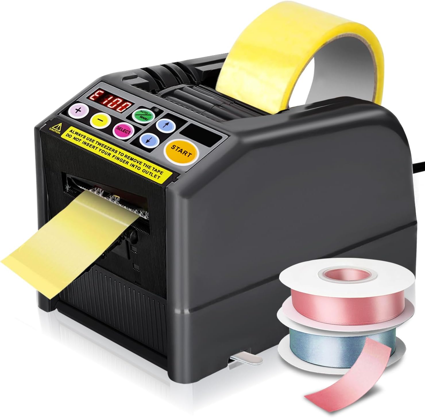Amazon.com : Upgraded Automatic Tape Dispenser, Ribbon Cutting Machine ...