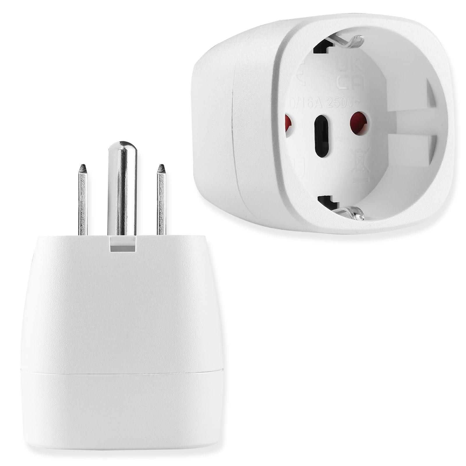 Amazon.com: Europe to US Plug Adapter,XGJUCE European to US Plug Travel ...