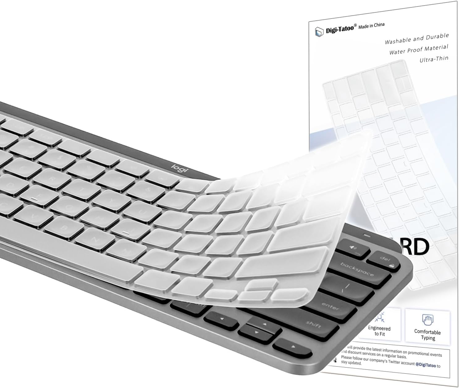 Amazon.com: Digi-Tatoo Keyboard Cover for Logitech MX Keys S/MX Keys ...