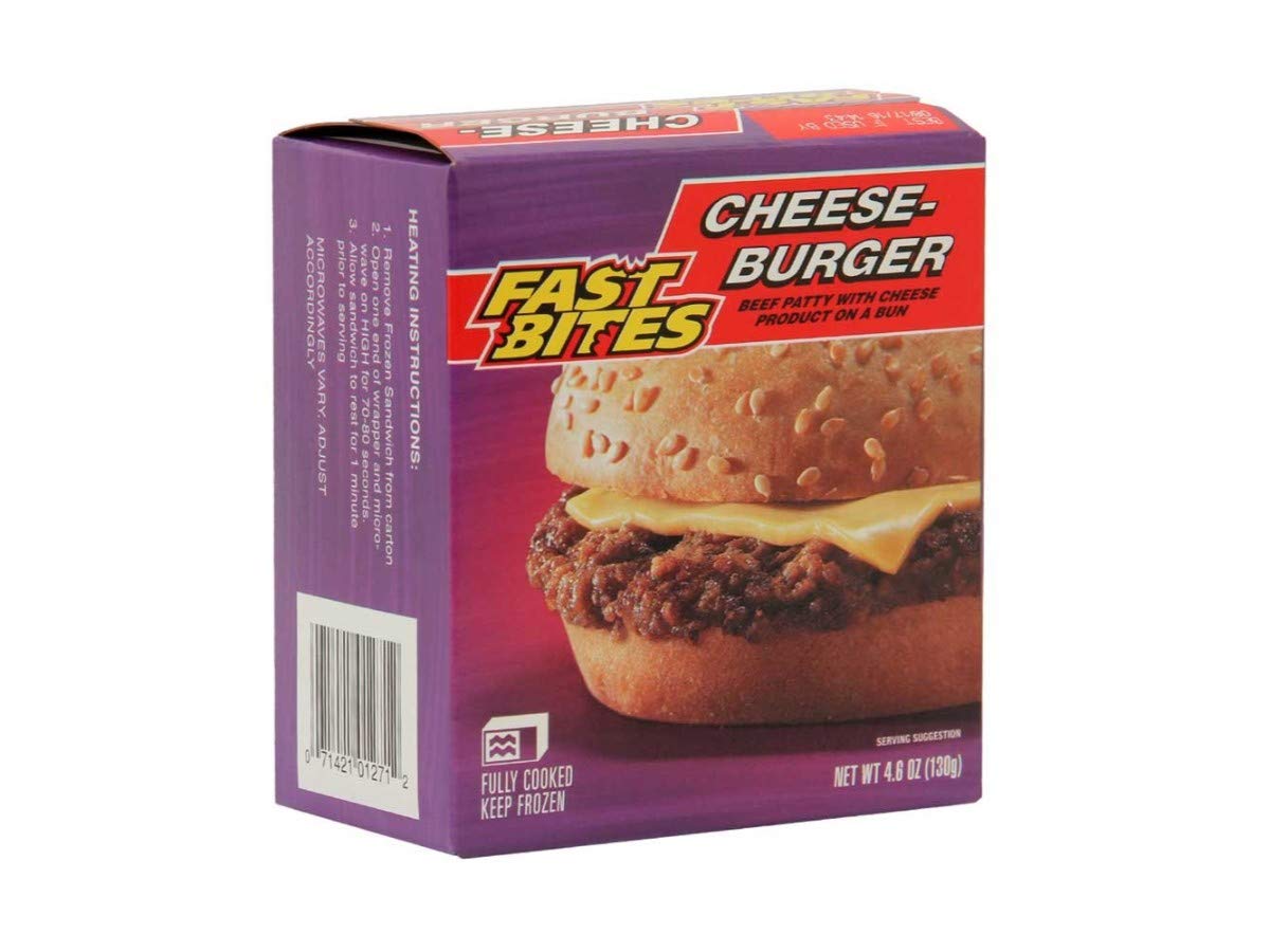 Amazon.com : Fast Bites Cheeseburger, 4.6 Ounce - 30 per case ...