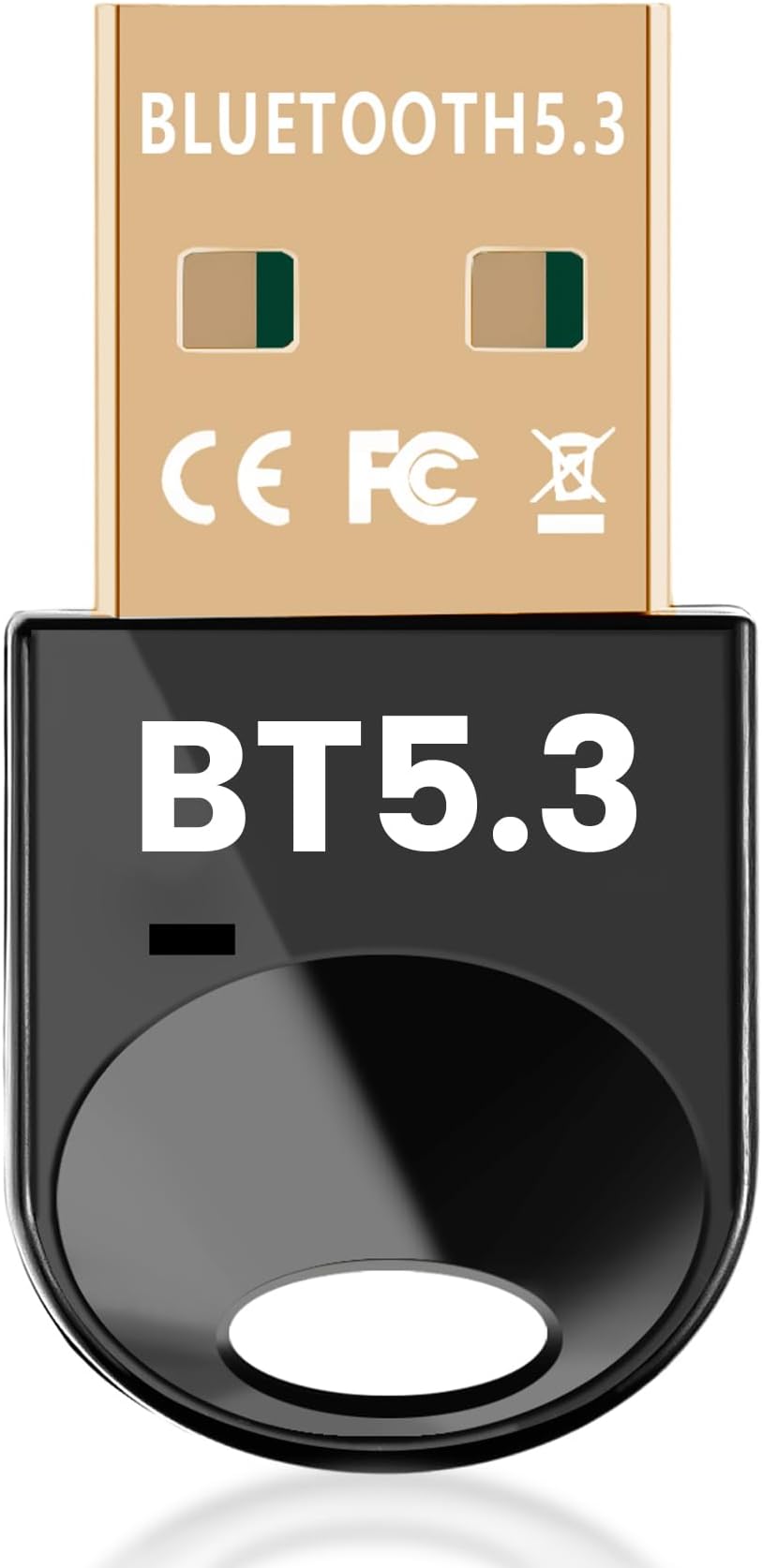 Bluetooth Adapter for PC, Bluetooth 5.3+EDR USB Dongle, Bluetooth ...