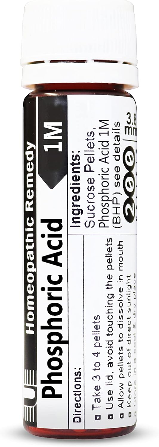 Amazon.com: Phosphoric Acid 1M Homeopathic Remedy, 200 Pellets, Urenus ...
