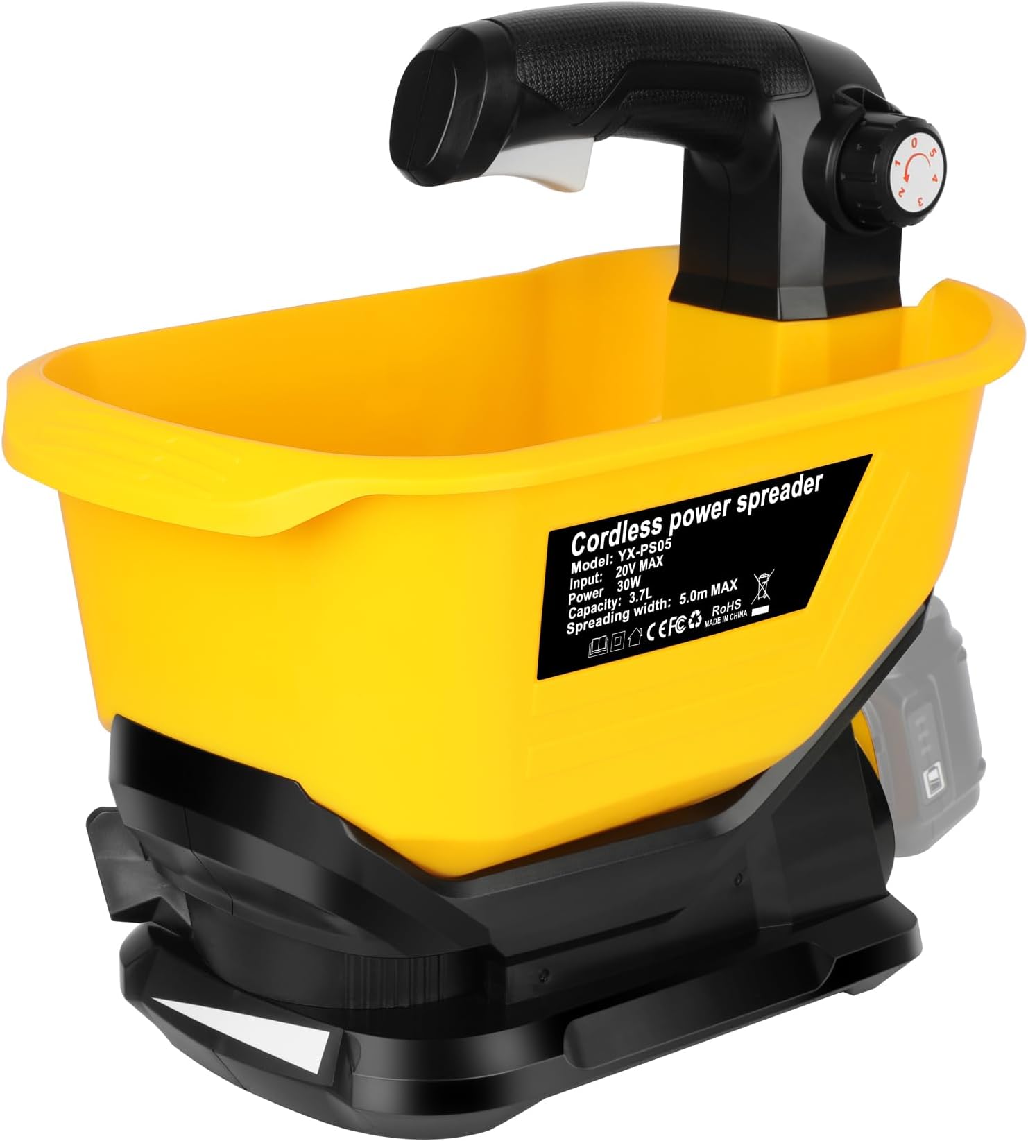 Amazon.com : i-Bateria Seed Spreader for Dewalt 20V/60V Li-ion Battery ...