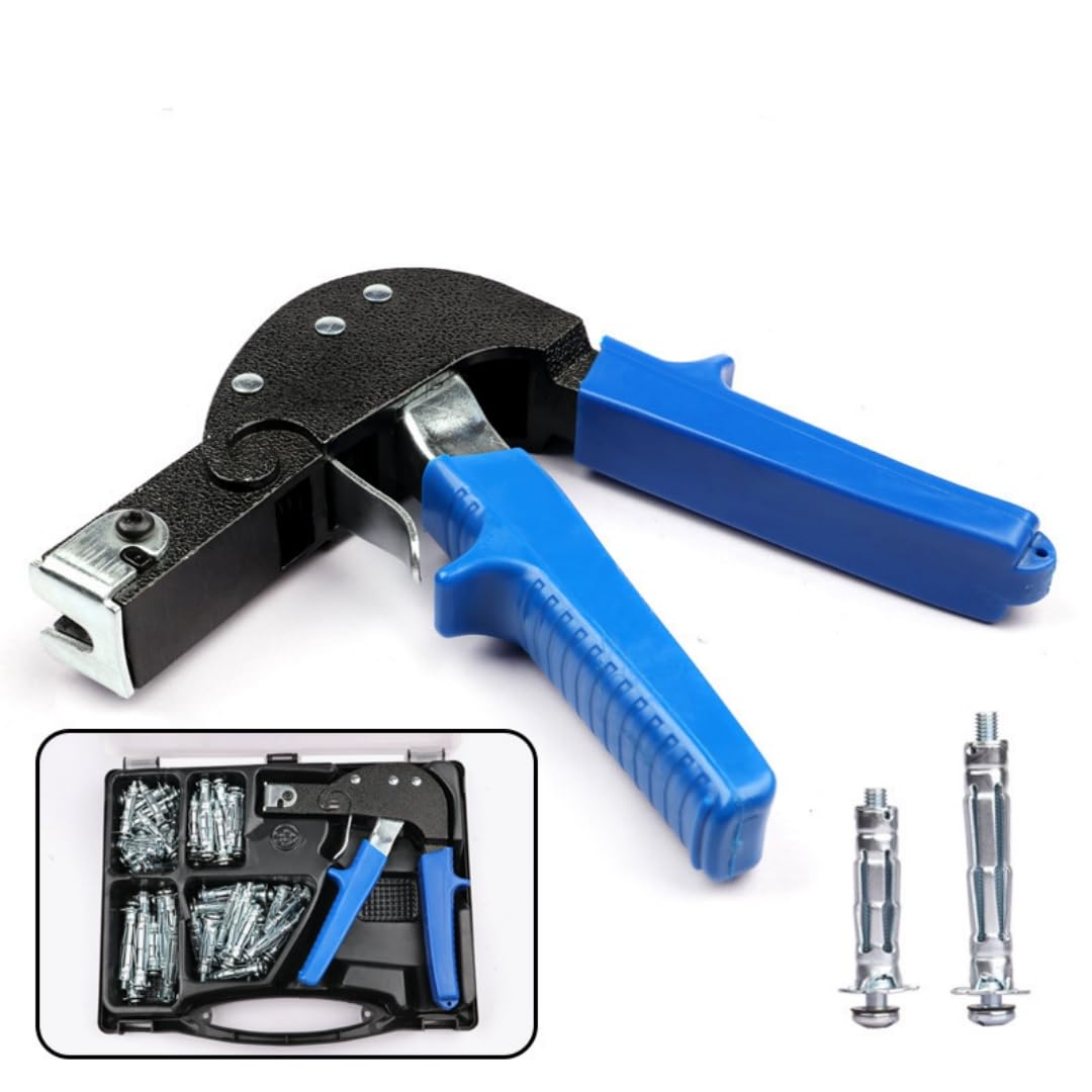 MEETOZ 72pcs Hollow Wall Anchors,Heavy Duty Plasterboard Fixings & Wall ...