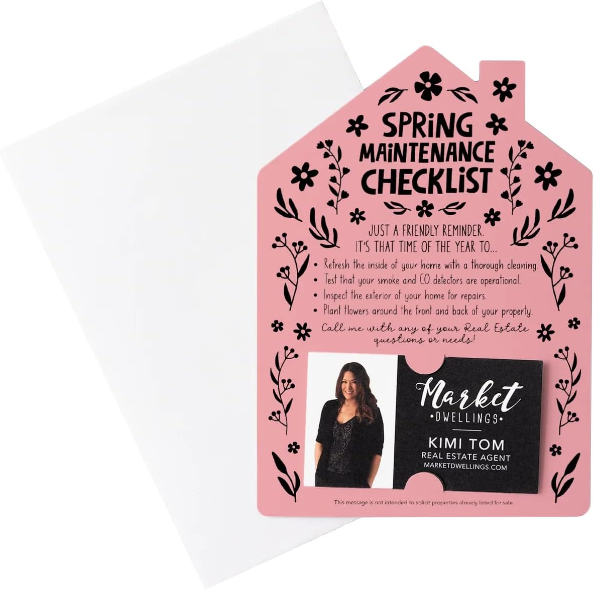 Amazon.com : Set of Spring Maintenance Checklist Real Estate Mailers ...