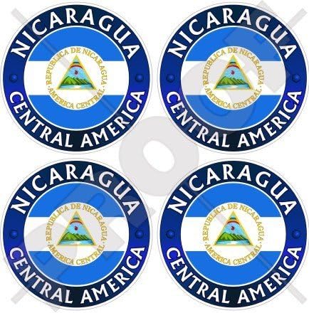 Amazon.com - NICARAGUA Central America NICARAGUAN 50mm (2") Vinyl ...