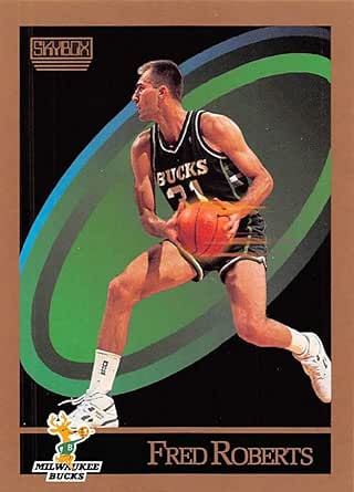 Amazon.com: Basketball NBA 1990-91 SkyBox #164 Fred Roberts #164 NM ...