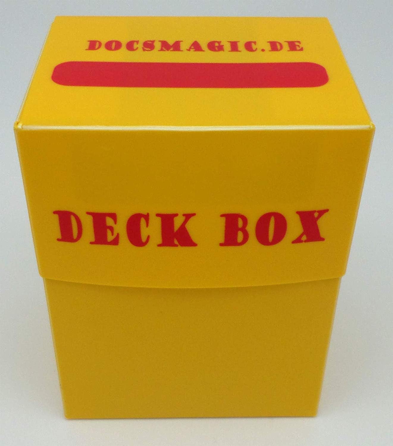 Docsmagic 4 x Deck Box Yellow + Card Divider – PKM – YGO – MTG – BigaMart