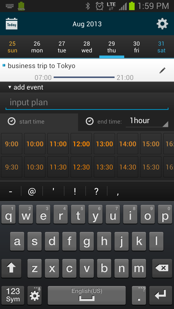 Fast Scheduler - App on Amazon Appstore