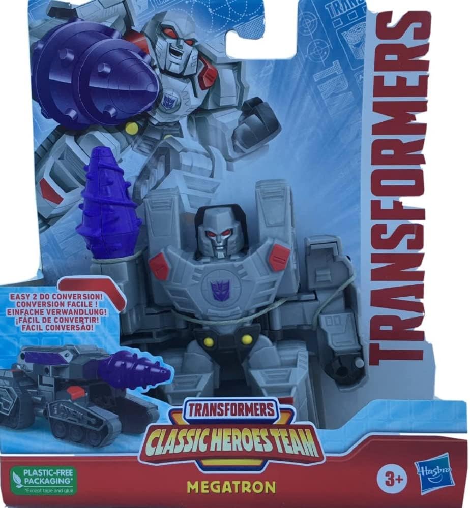 Transformers - Equipo de héroes clásicos - Megatron - Figura ...