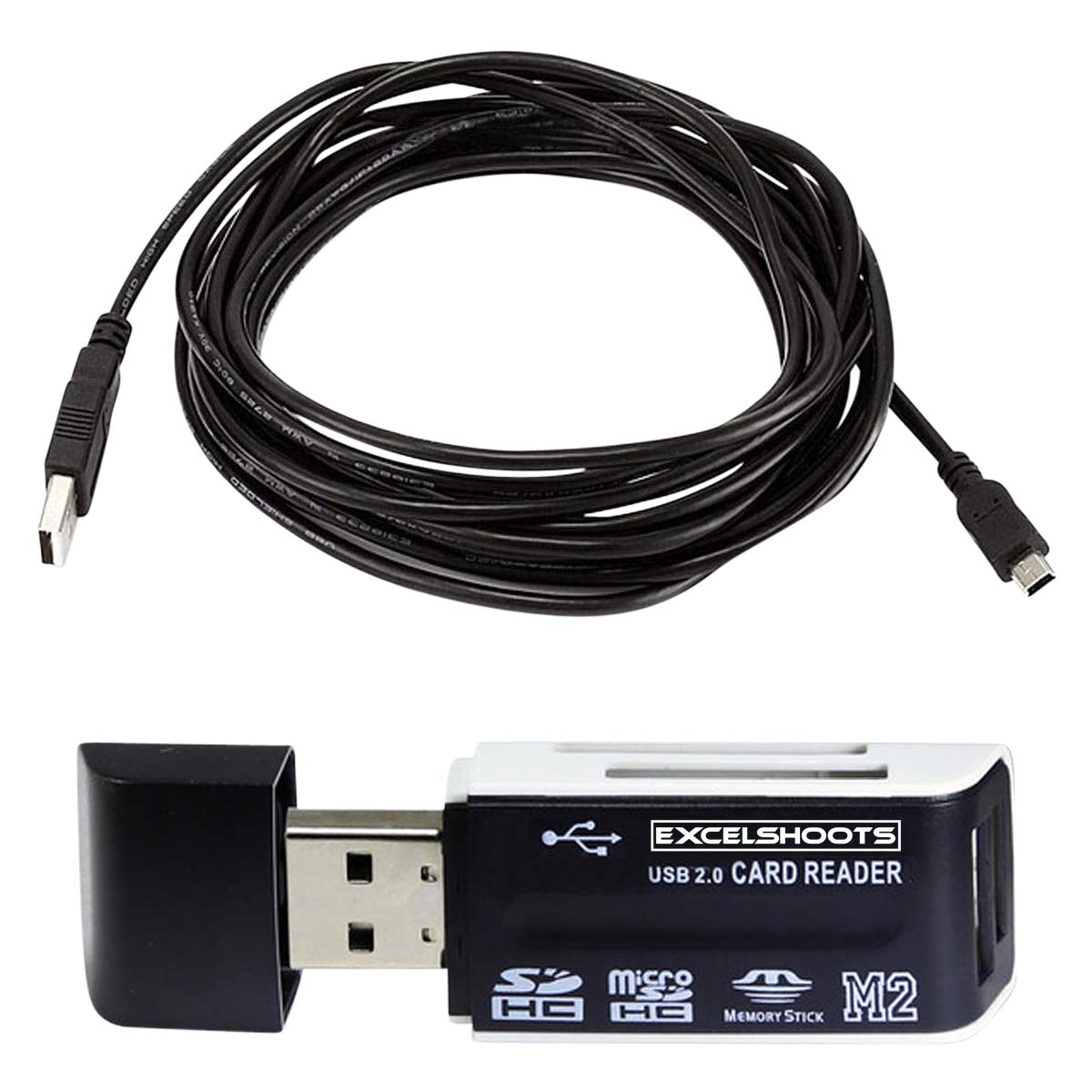 Amazon.com : Excelshoots IFC-500U Compatible USB Cable for Canon EOS ...