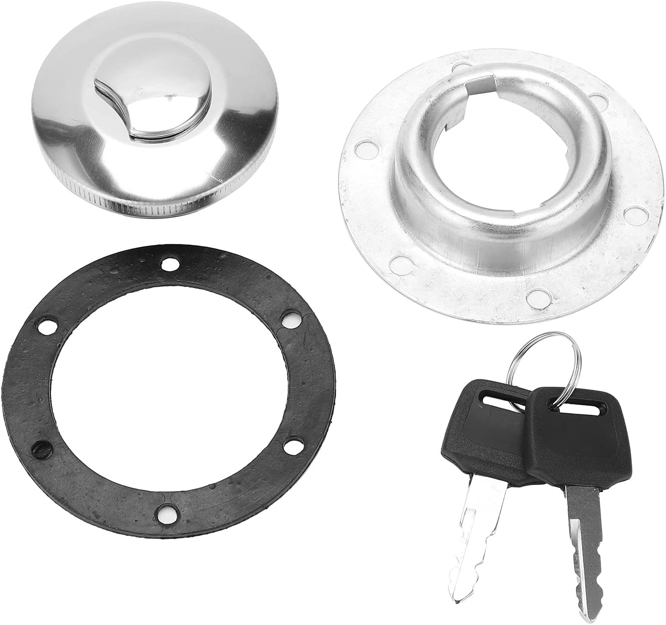 Amazon.com: Pilipane case Fuel Gas Cover, Replacement 6 Holes Round ...