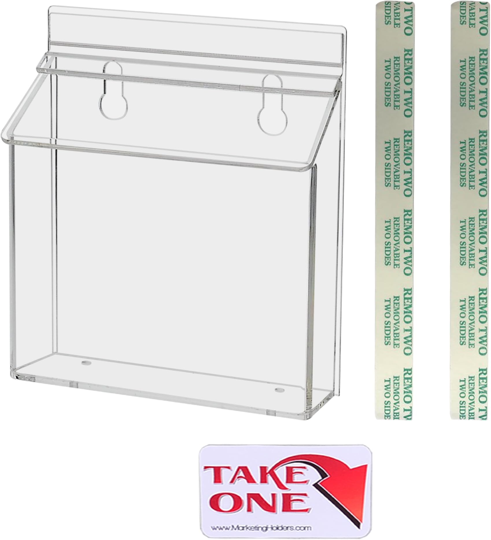 Amazon.com : Marketing Holders Outdoor Brochure Holder with Suction ...
