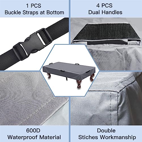 Snapklik.com : Pool Table Covers 8FT, Heavy Duty Cover For Pool Table ...