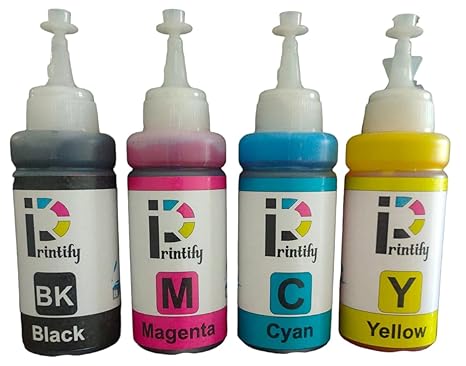 Refill Ink for Epson L310 Dye Ink Compatible EcoTank Inkjet Printer ...