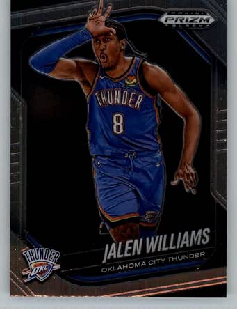 Amazon.com: 2024-25 Panini Black #15 Jalen Williams Oklahoma City ...