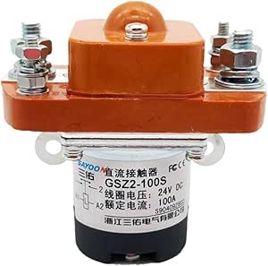 Amazon.com: GSZ2-100S 200S 400S 600S DC contactor DC12V 24V 36V 48V 60V ...