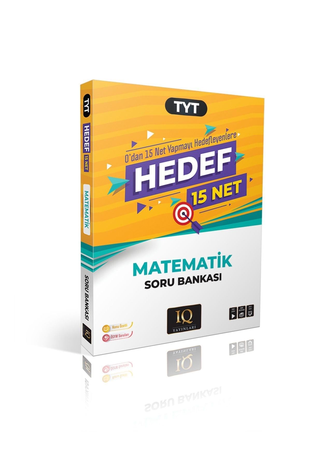 Paraf IQ Yayınları TYT Hedef 15 Net Matematik Soru Bankası : Paraf IQ ...