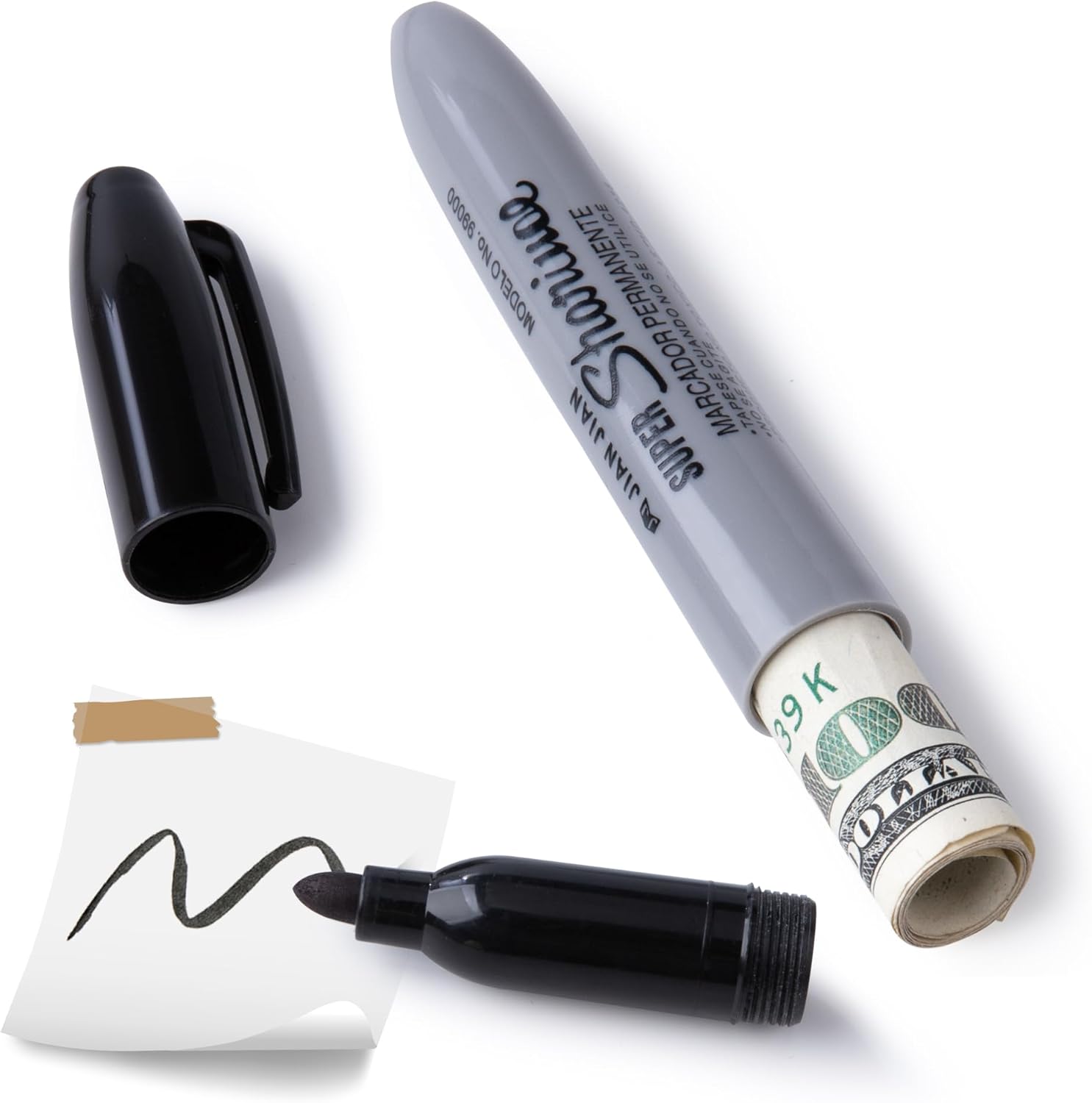 BarGifts Fake Pen Diversion Safe- Hidden Secret Compartment Safe ...