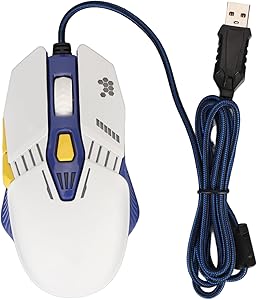 Amazon.com: Wired Gaming Mouse, 7200 DPI Adjustable RGB Backlit USB ...