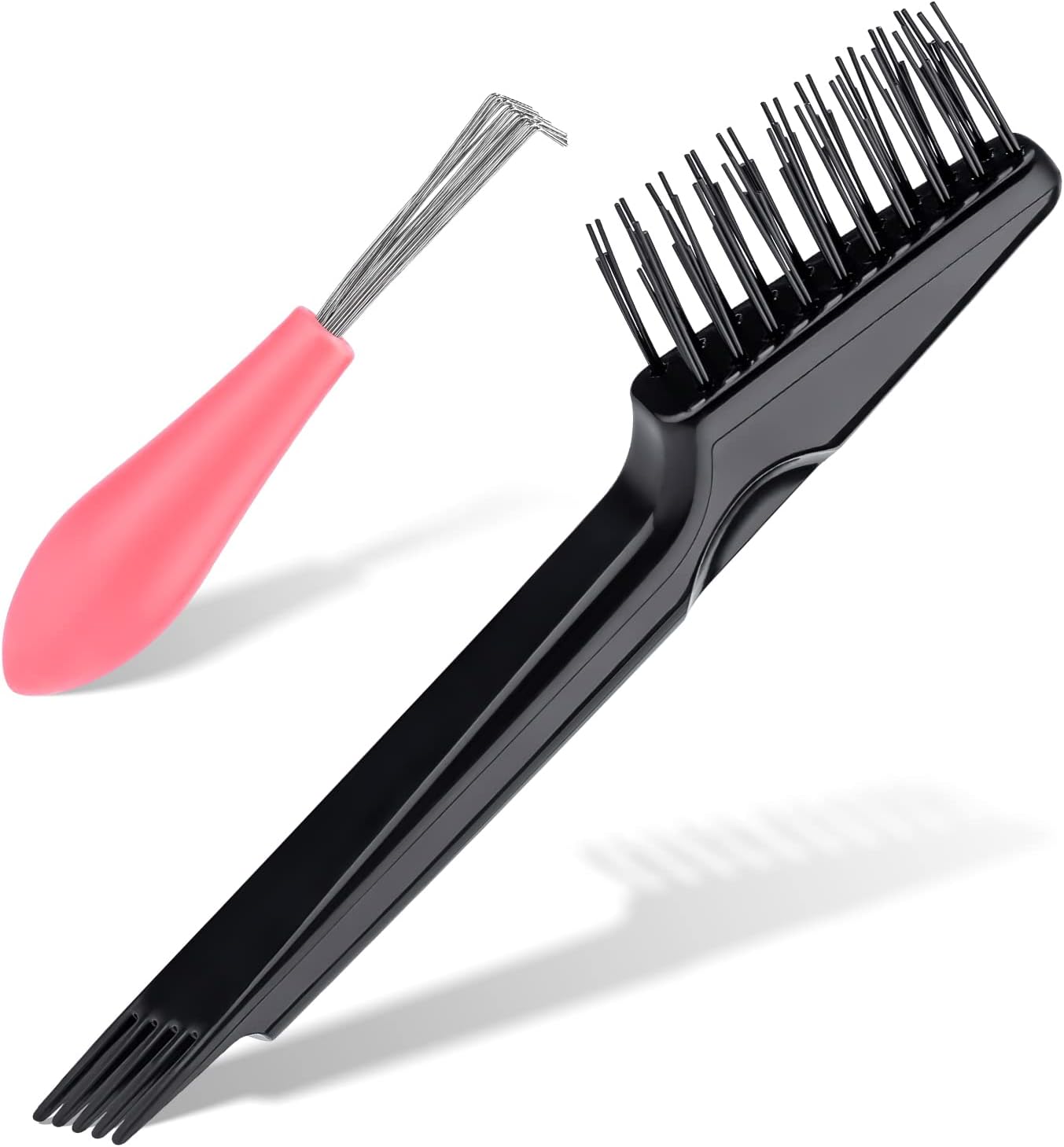 Amazon.com : 2 Pieces Hair Brush Cleaning Tool Comb Cleaning Brush Comb ...