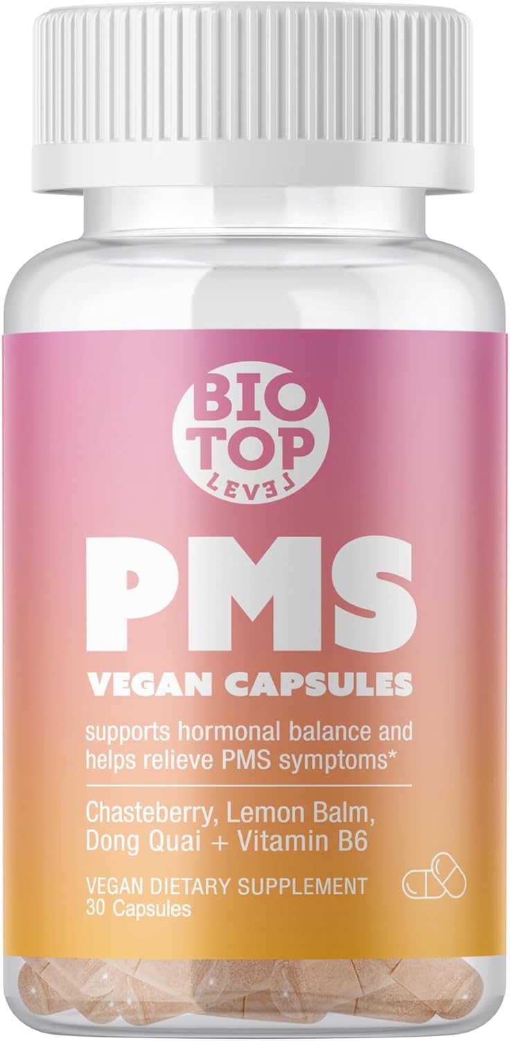 Amazon.com: BIOTOPLEVEL PMS Support Supplement for Women & PMS Relief ...