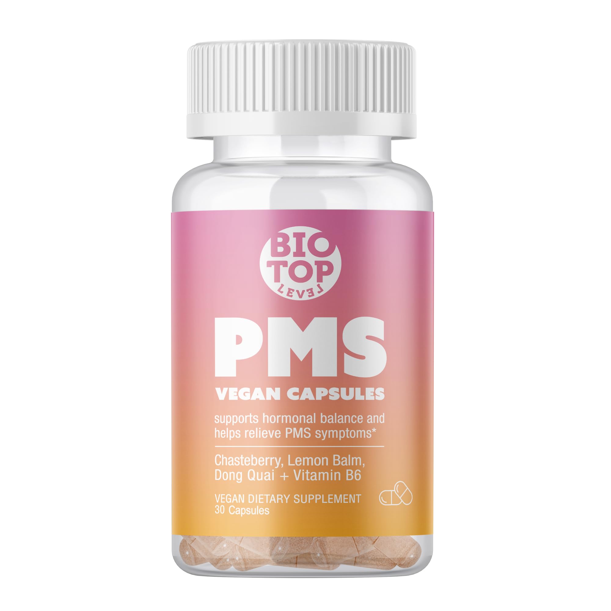 Amazon.com: BIOTOPLEVEL PMS Support Supplement for Women & PMS Relief ...