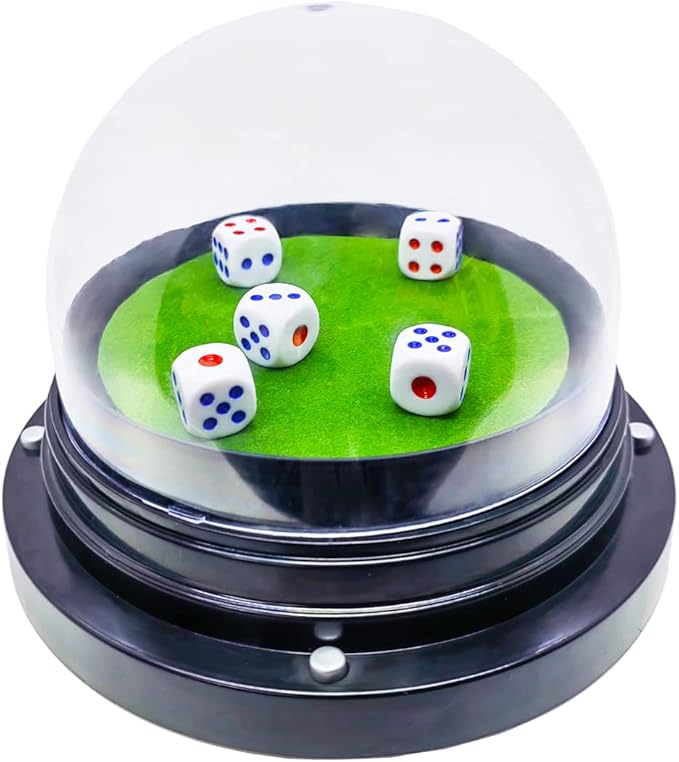 Amazon.com: Gikfun Automatic Dice Roller Cup with Dices for Adults ...