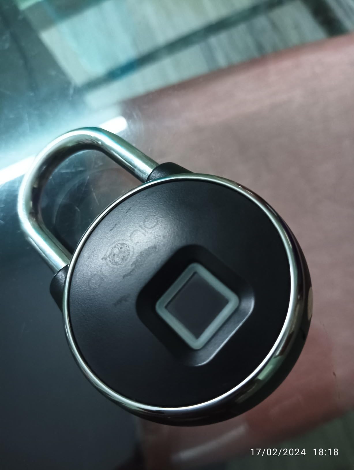 Arcnics® - Smart Fingerprint Padlock, Bluetooth enabled rechargeable ...