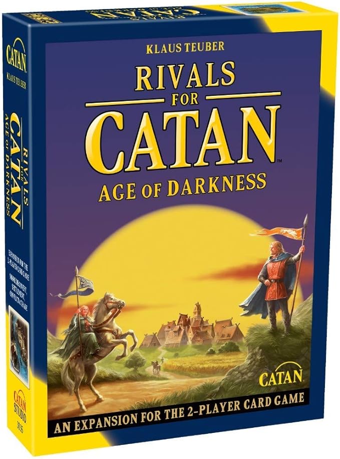 Settlers of Catan Rivals for Catan Age Darkness, Board Games - Amazon ...