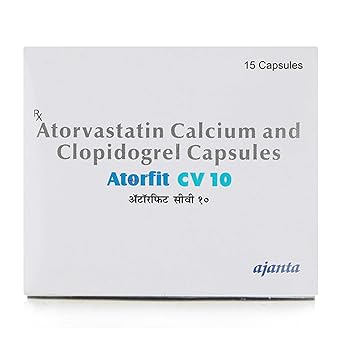 Atorfit CV 10 - Strip of 15 Capsules : Amazon.in: Health & Personal Care