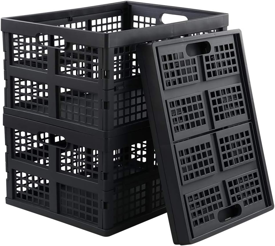 Amazon.com : Ortodayes Flat Crate Collapsible, Collapsible Storage ...