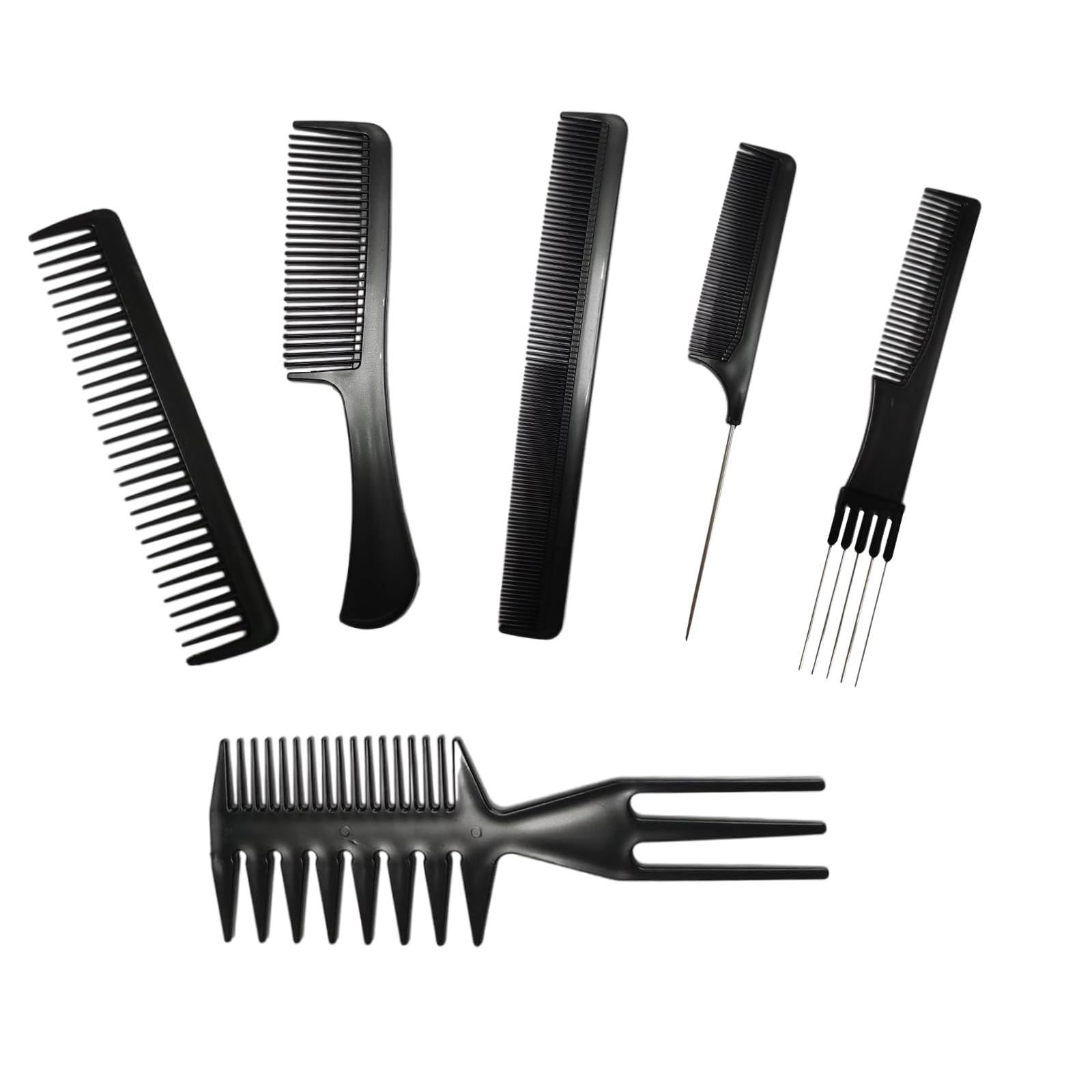 Amazon.com : 1st Choice 6 Pieces Hair Styling Comb Set Professional ...