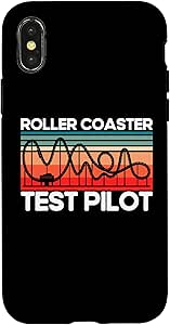Amazon.com: iPhone X/XS Amusement Park Roller Coaster test Pilot ...