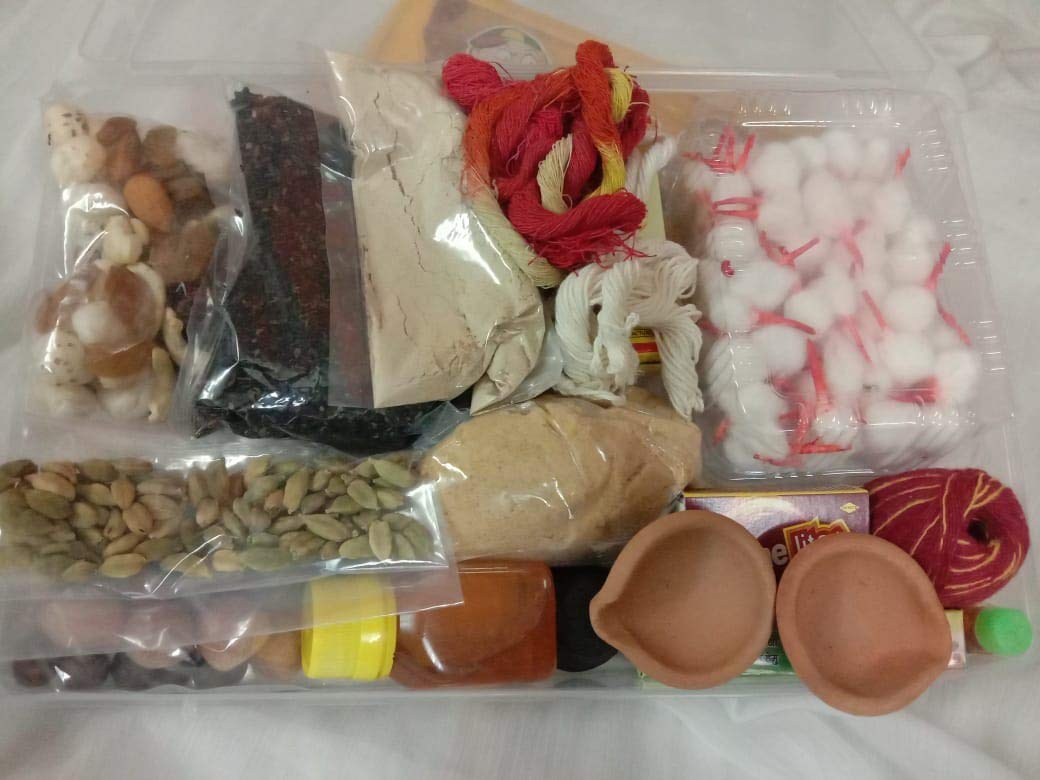 Na Divine Hawan And Pooja Samagri Kit 28 Items Combo | Desertcart GB