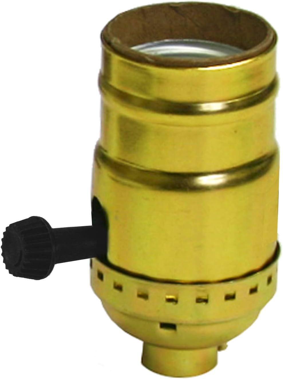 Medium Base Brass Metal ON OFF Turn Knob Operation Socket 1 8 Inch medium-base-brass-metal-on-off-turn-knob-operation-socket-1-8-inch