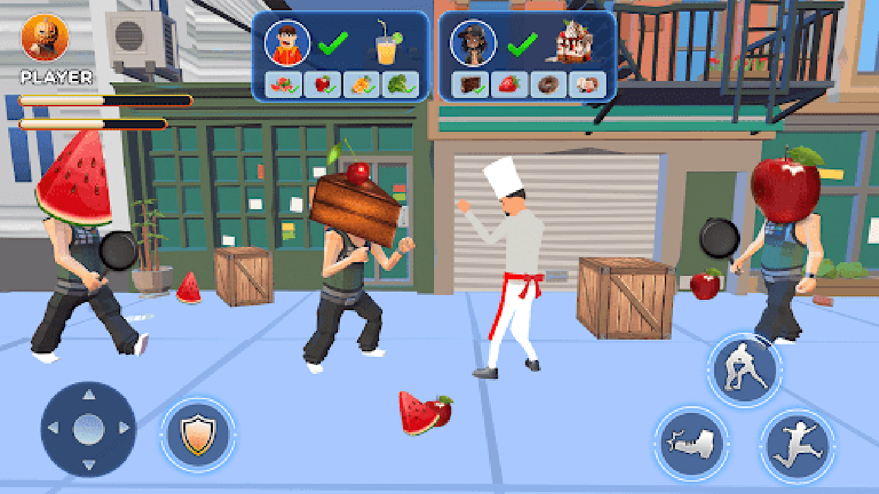 Chef vs Veggies: Fighting Game-Amazonアプリストアのアプリ