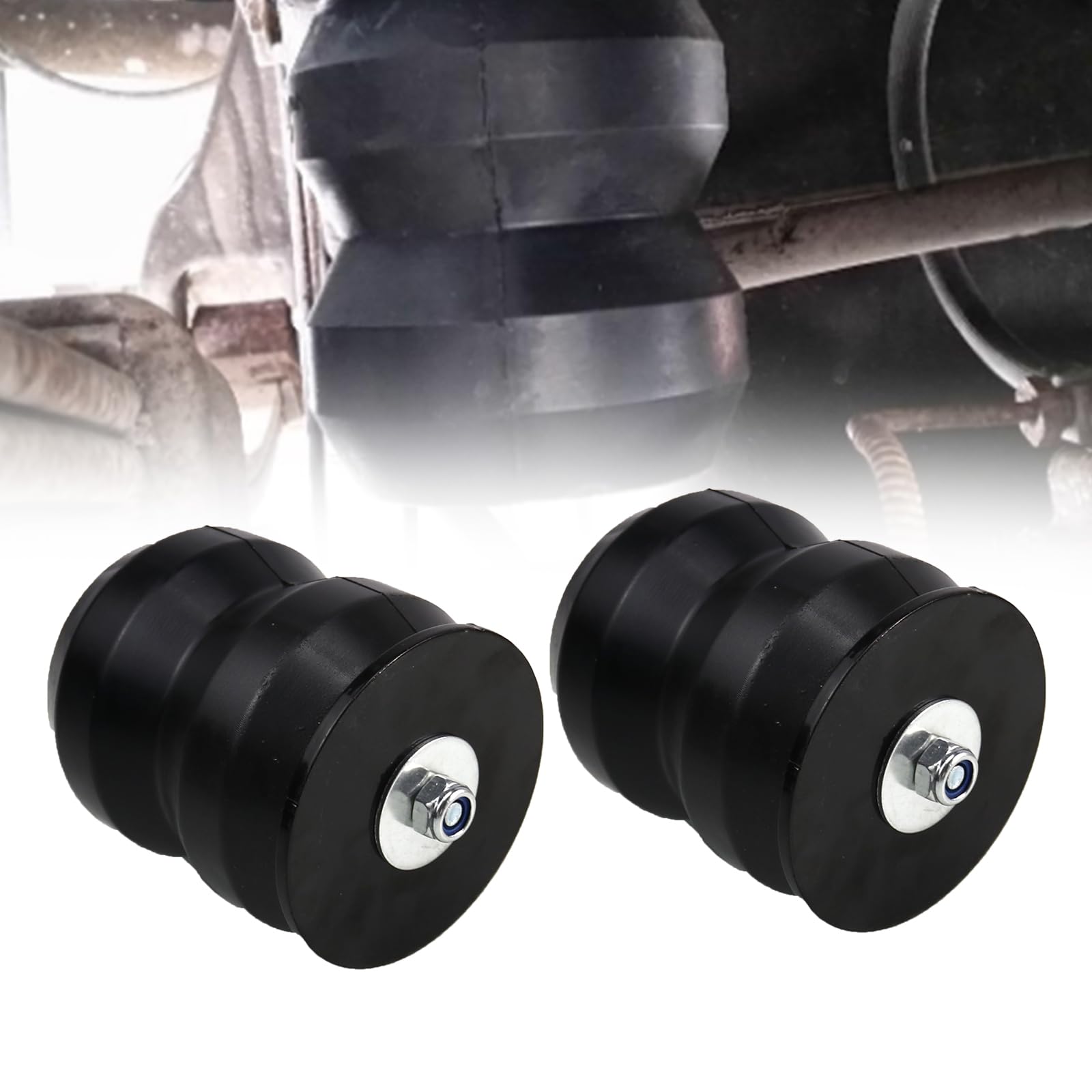 Amazon.com: RULLINE Enhanced Rear Suspension Bump Stops Compatible With ...