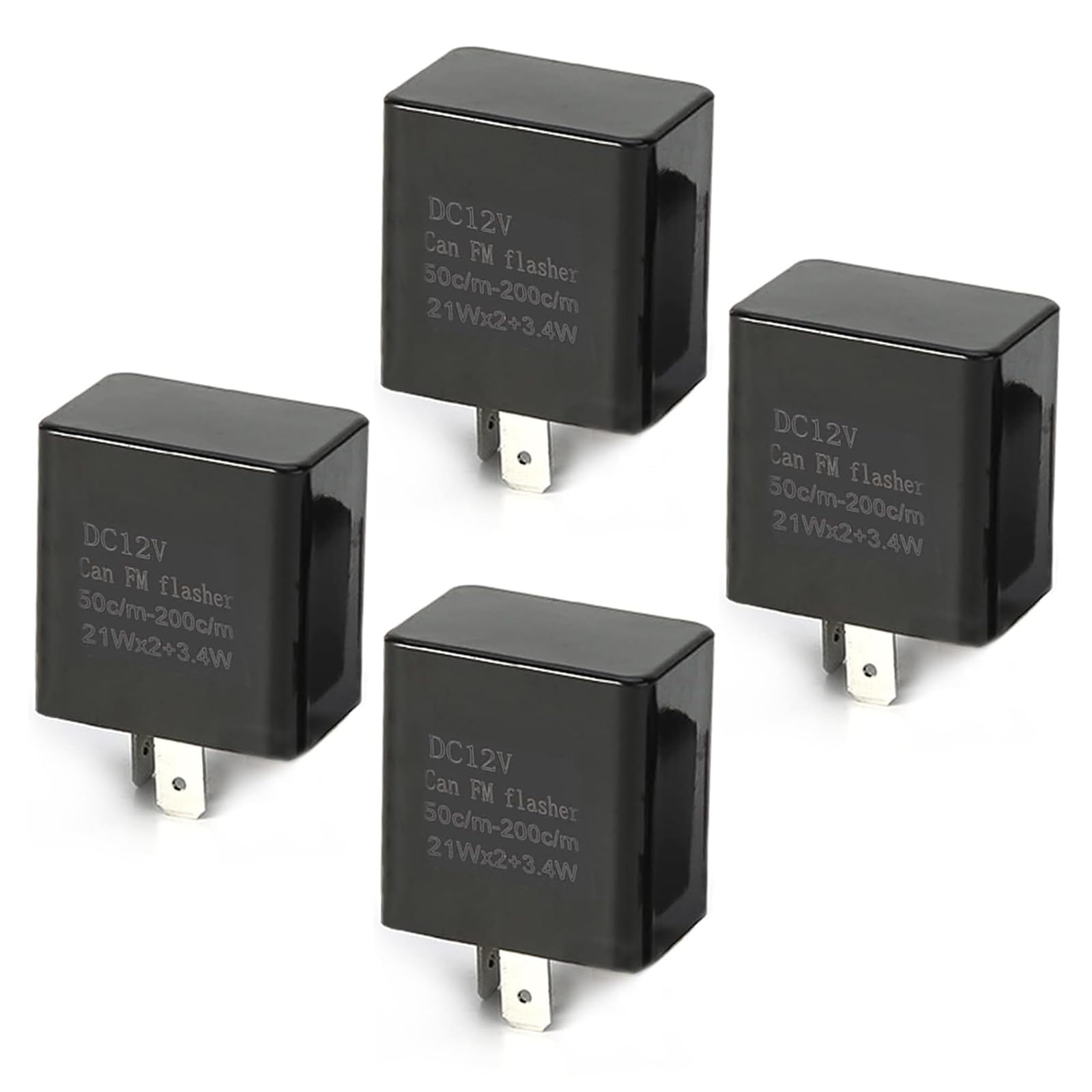 Amazon.com: ZBGUN 2 PCS Car 4-pin Flasher Relay, LED 12V Speed ...