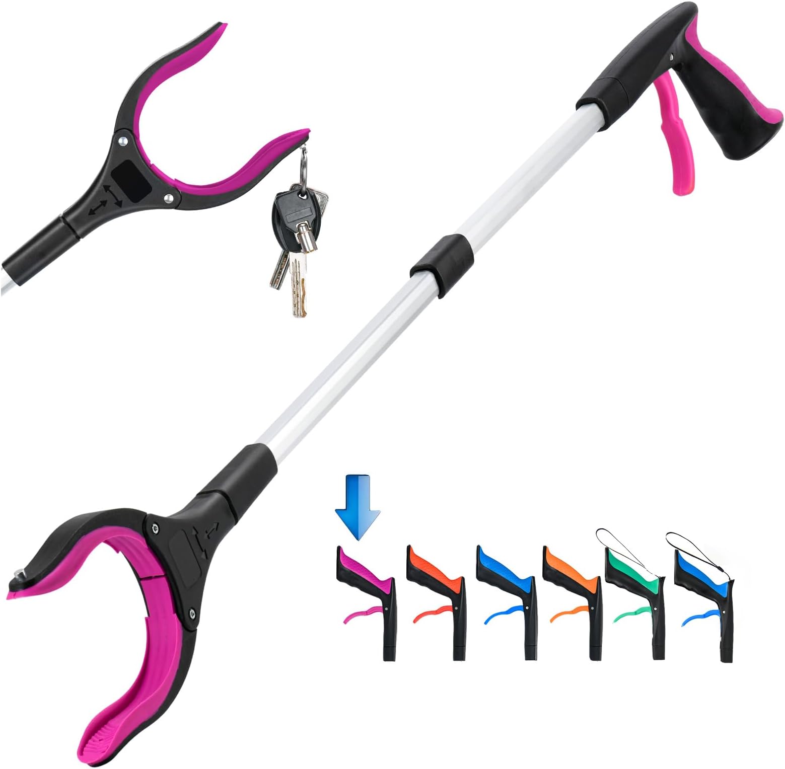Amazon.com: FitPlus 2024 Upgrade PowerGrip T9, Grabber Reacher Tool ...