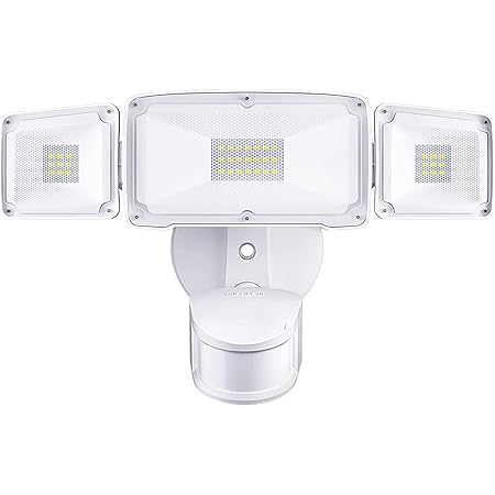 Amazon.com: Good Earth Lighting Three-Head 2N1 LED Motion Security ...