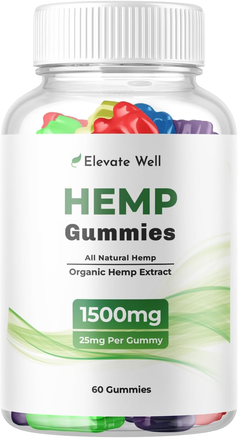 Amazon.com: Elevate Well Gummies - Elevate Well Hemp Premium Blend Hemp Gummies, Elevate Well ...