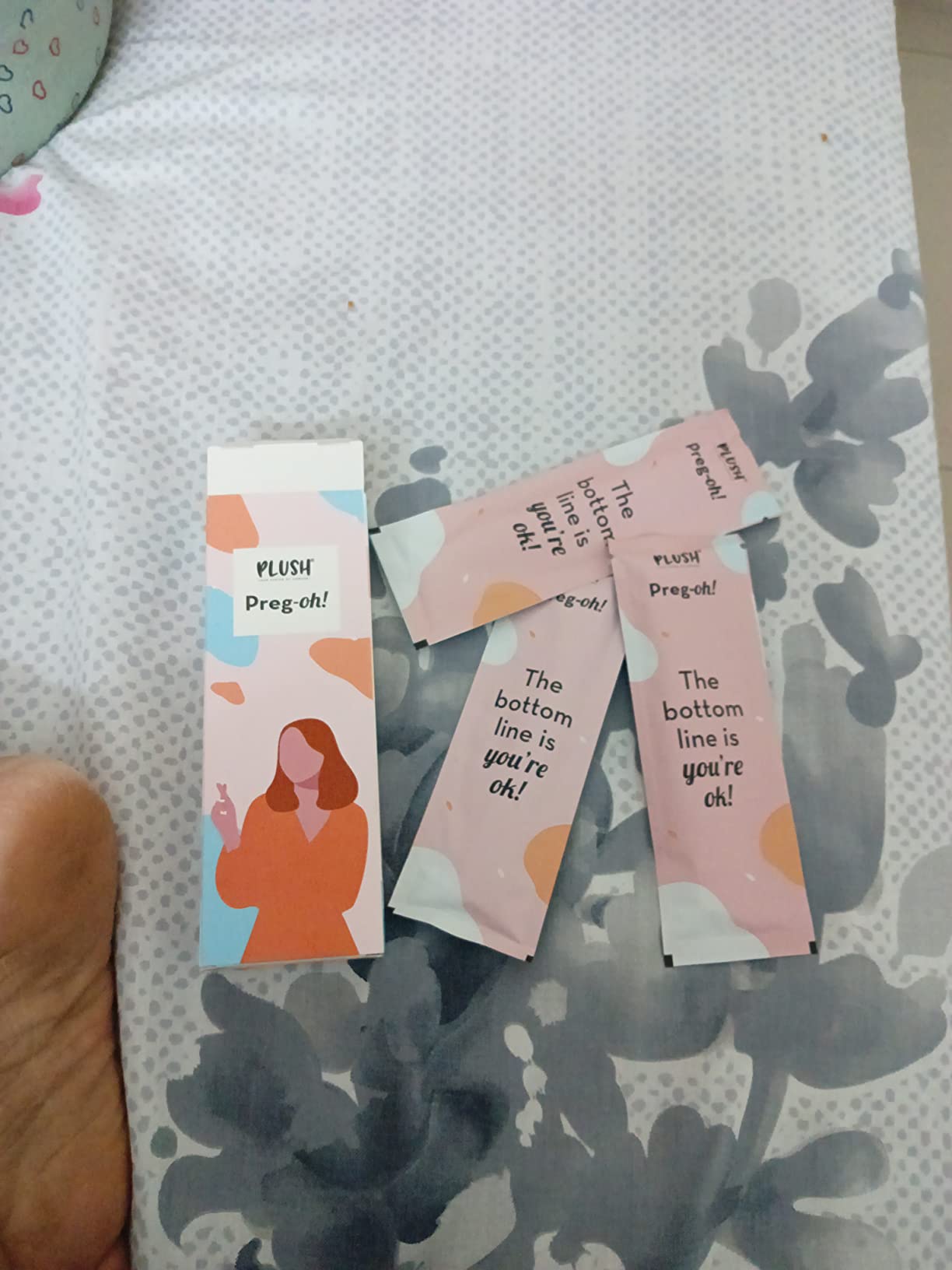 Plush Preg-Oh! Midstream Pregnancy Kit Test for Women | Single Step ...