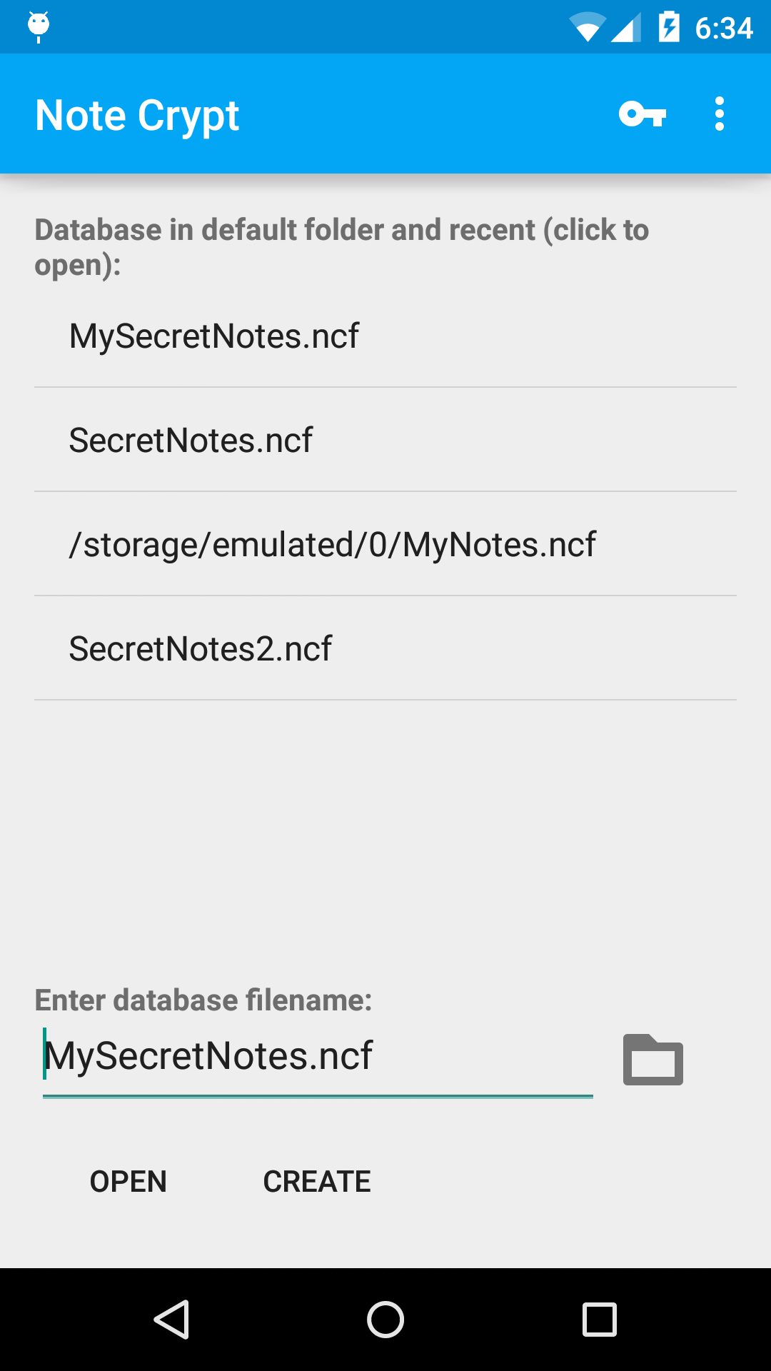 Note Crypt Safe with Password:Amazon.de:Appstore for Android