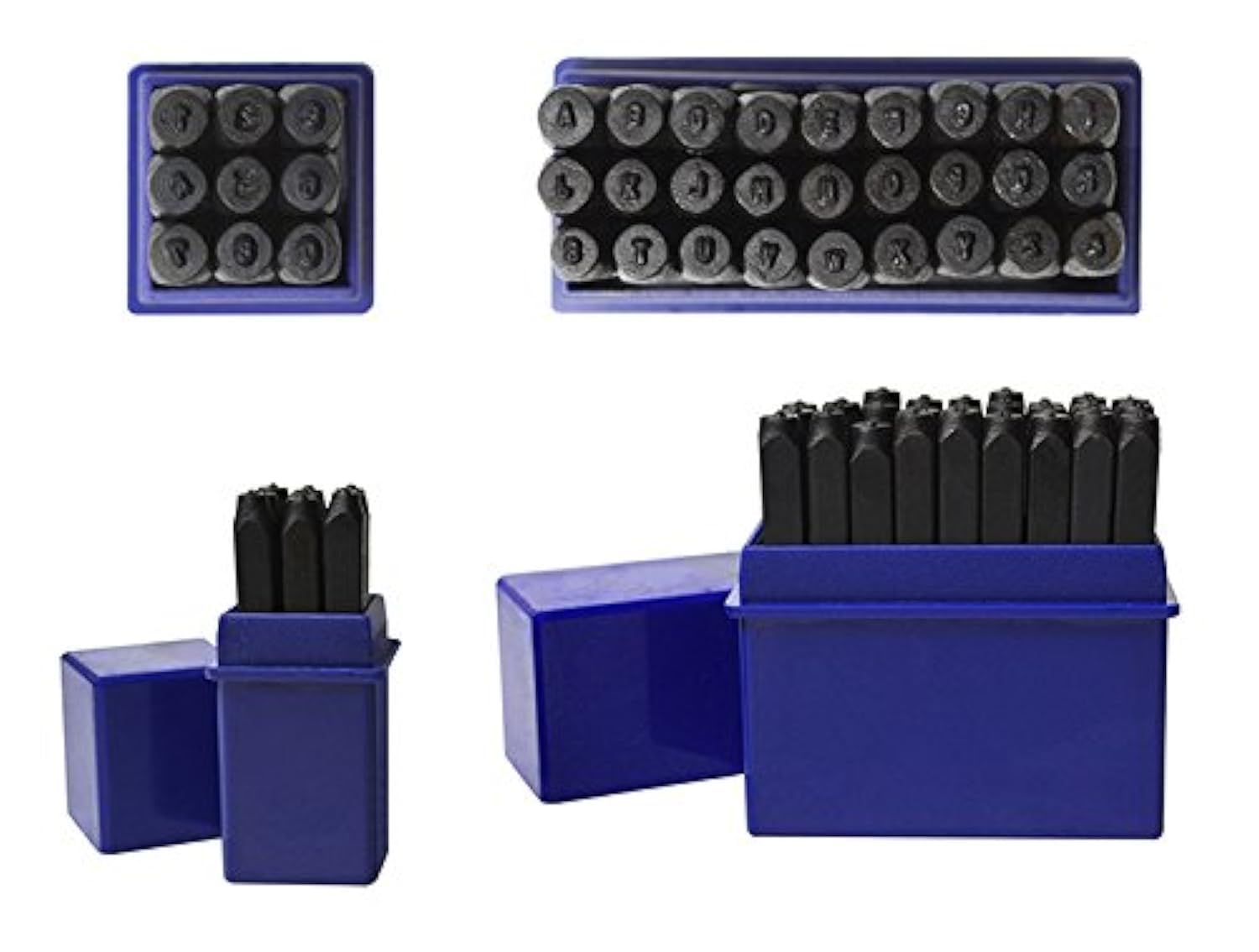 Amazon.com: 36 Pc 1/16" 1.5 mm Steel Stamps Punch Set for Stamping ...